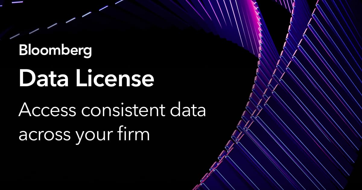 Data License | Bloomberg Professional Services