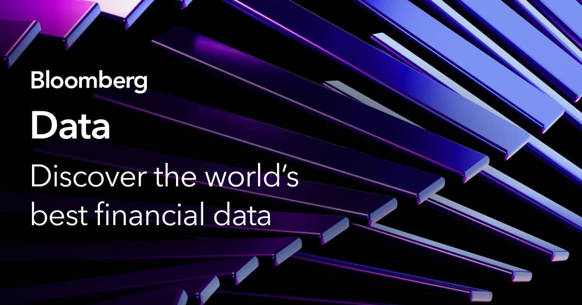 Data | Bloomberg Professional Services