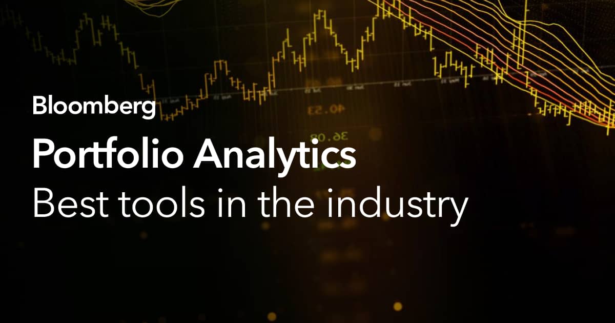 Portfolio Analytics | Bloomberg Professional Services