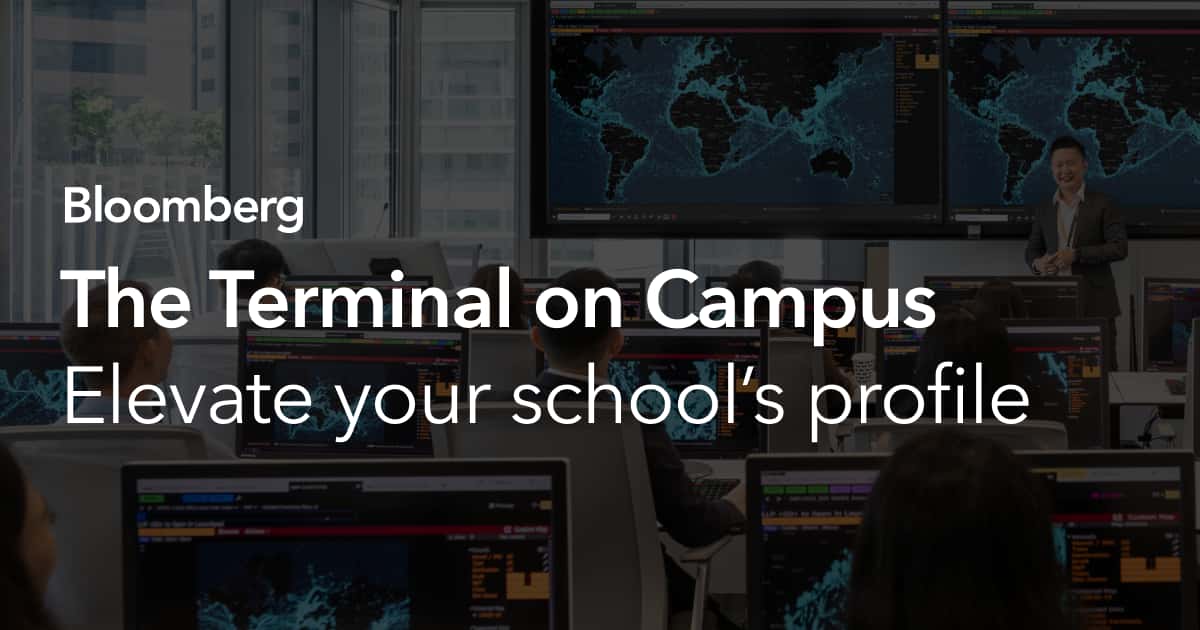 Bloomberg Terminal on Campus | Bloomberg Professional Services